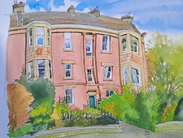 Peter Jones Artist Edinburgh - House Portraits